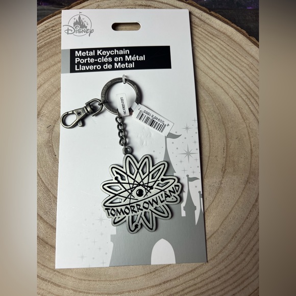 Disney | Accessories | Disney Parks Tomorrowland Metal Keychainnew ...